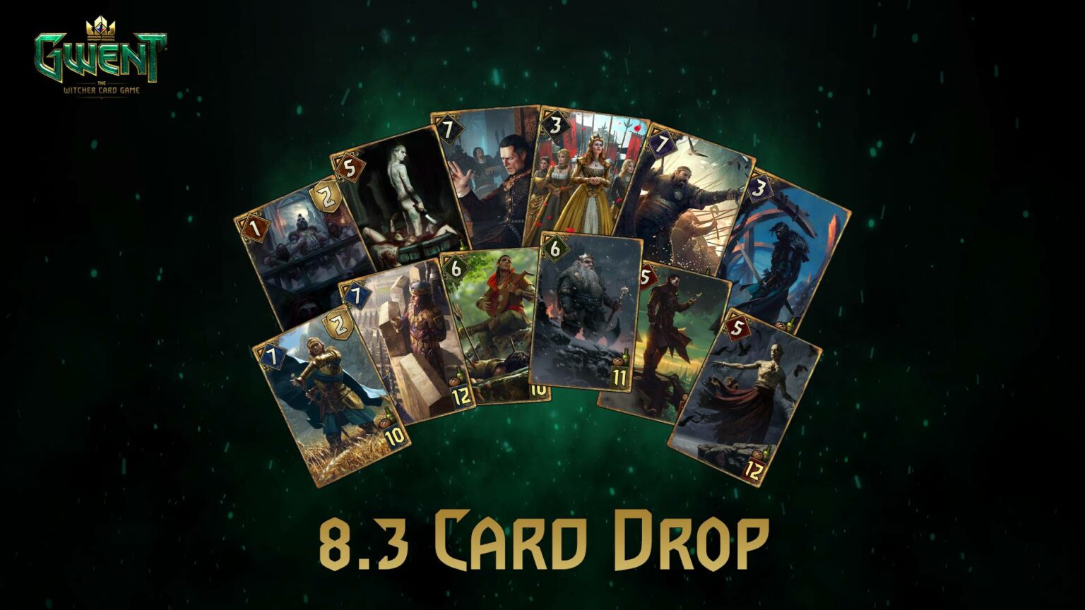 12 Cards Drop - Novigrad Journal