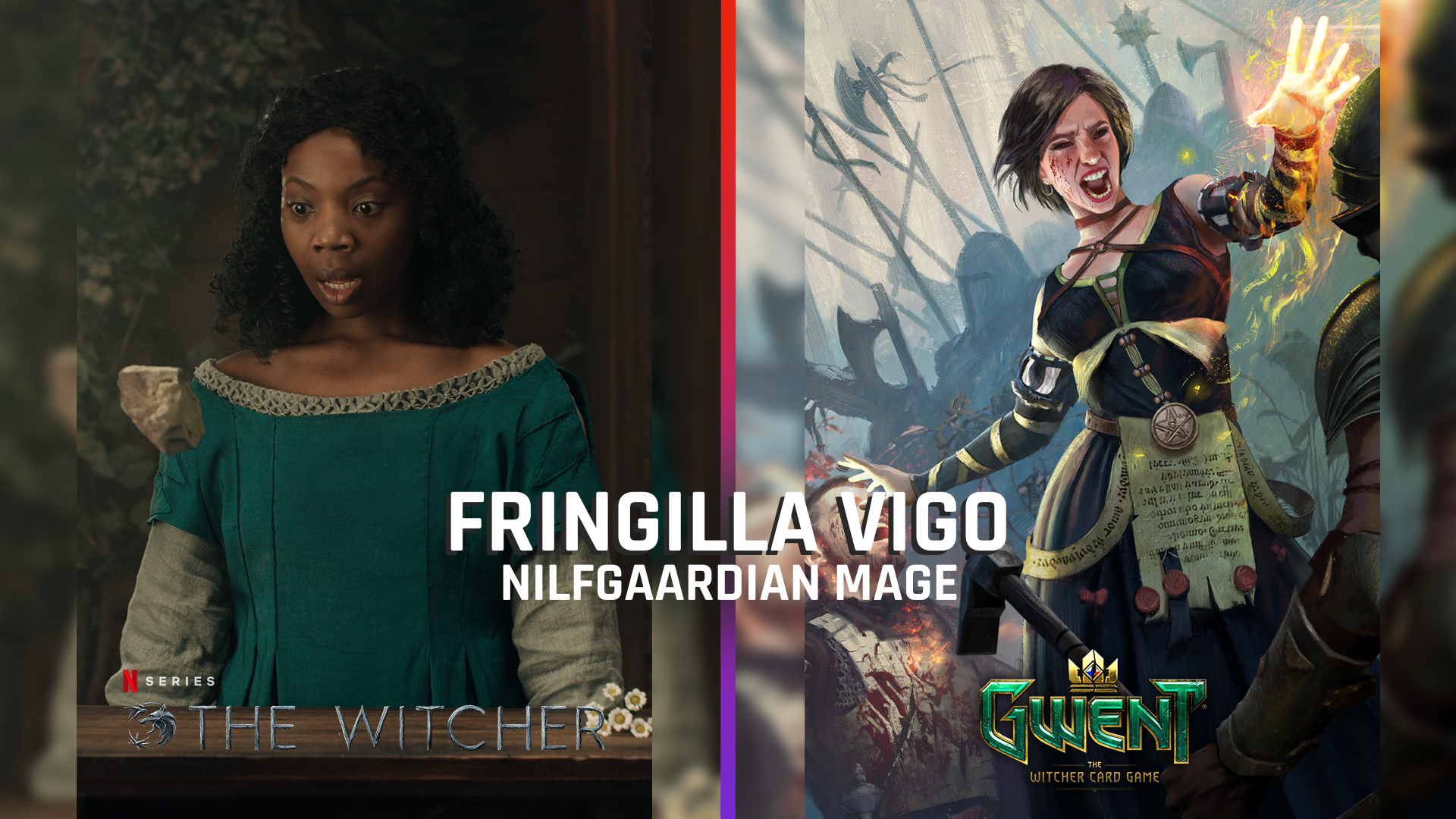 The Witcher Netflix and Gwent Characters Comparison - Novigrad Journal