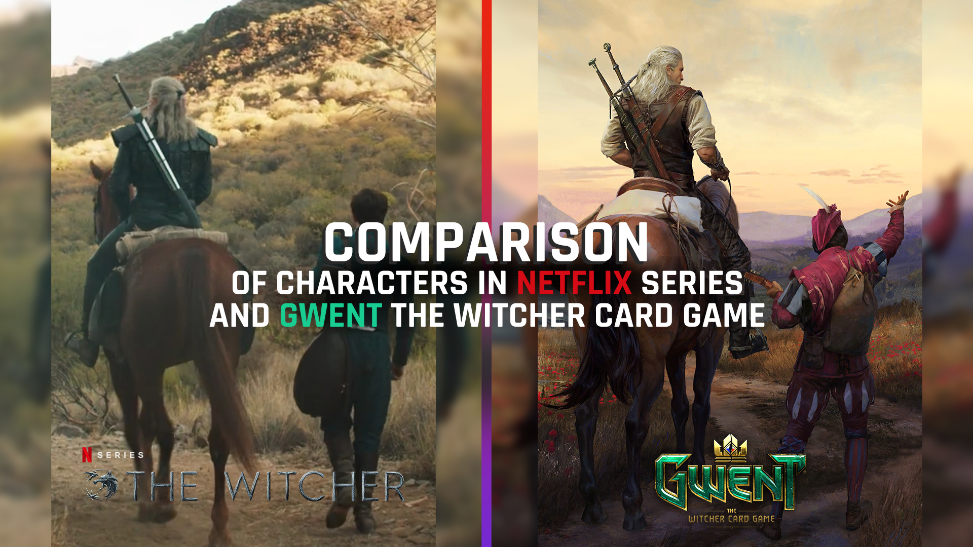 The Witcher Netflix and Gwent Characters Comparison - Novigrad Journal