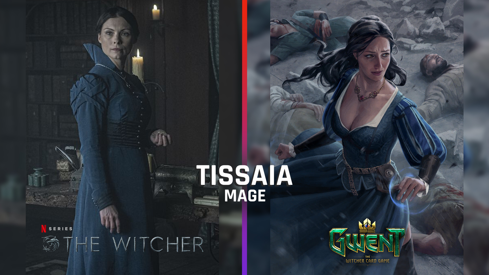 The Witcher Netflix and Gwent Characters Comparison - Novigrad Journal
